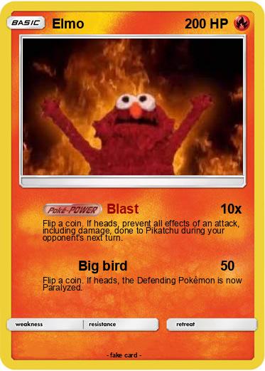Pokémon Elmo 1381 1381 - Blast - My Pokemon Card
