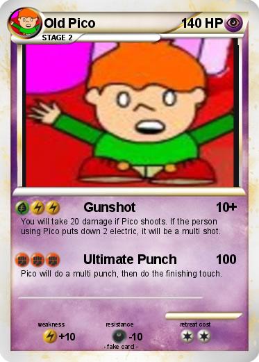 Pokémon Old Pico - Gunshot - My Pokemon Card