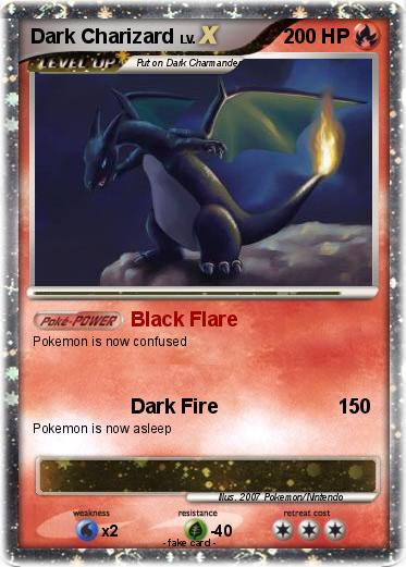 Pokémon Dark Charizard 574 574 - Black Flare - My Pokemon Card