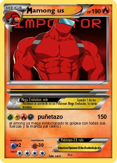 Pokémon among us 536 536 - puñetazo - My Pokemon Card