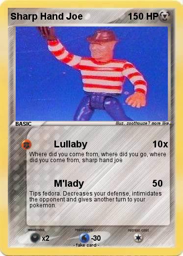 Pokémon Sharp Hand Joe 1 1 - Lullaby - My Pokemon Card