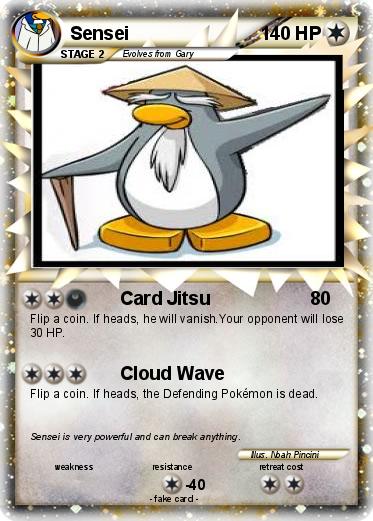 Pokémon Sensei 27 27 - Card Jitsu - My Pokemon Card