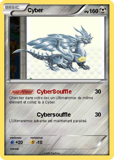 Pokémon Cyber 562 562 - CyberSouffle - Ma carte Pokémon