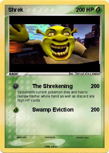 Pokémon Shrek 398 398 - The Shrekening - My Pokemon Card