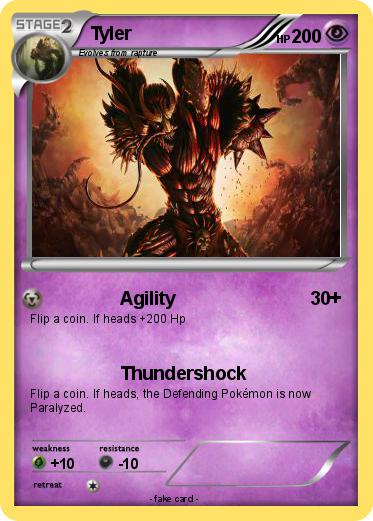 Pokémon Tyler 491 491 - Agility - My Pokemon Card