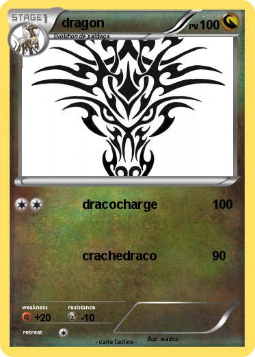 Pokémon dragon 7323 7323 - dracocharge - Ma carte Pokémon