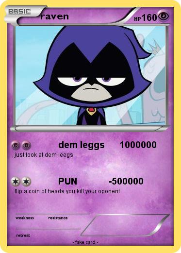 Pokémon raven 507 507 - dem leggs 1000000 - My Pokemon Card