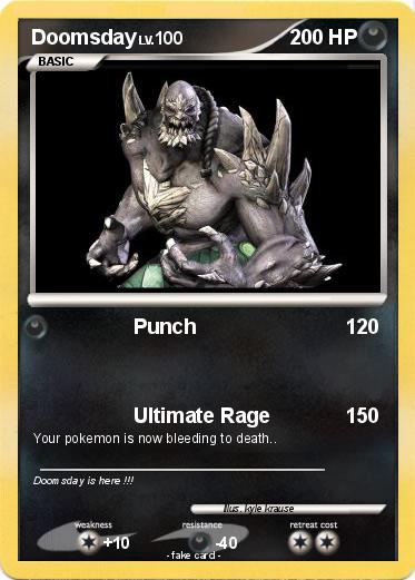 Pokémon Doomsday 53 53 - Punch - My Pokemon Card