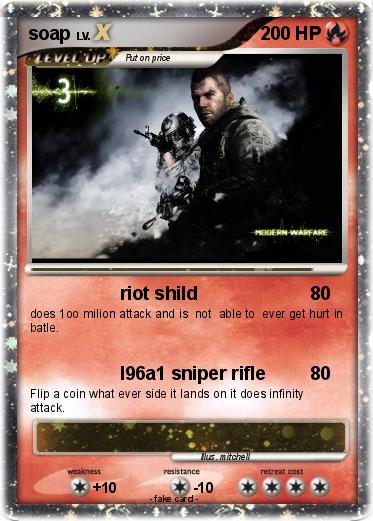 Pokémon soap 86 86 - riot shild - My Pokemon Card