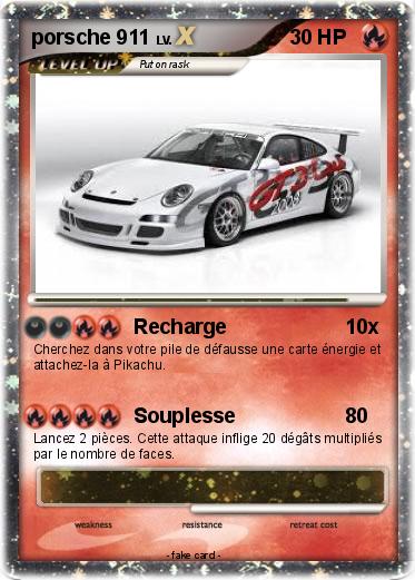 Pokémon porsche 911 5 5 - Recharge - My Pokemon Card