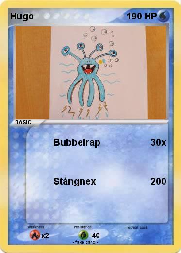Pokémon Hugo 917 917 - Bubbelrap - My Pokemon Card