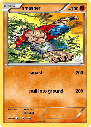 Pokémon smasher 78 78 - smash - My Pokemon Card