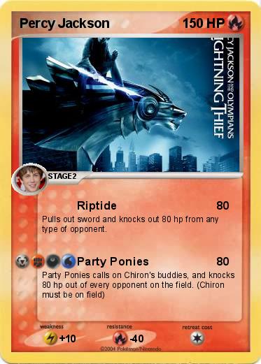 Pokémon Percy Jackson 17 17 - Riptide - My Pokemon Card