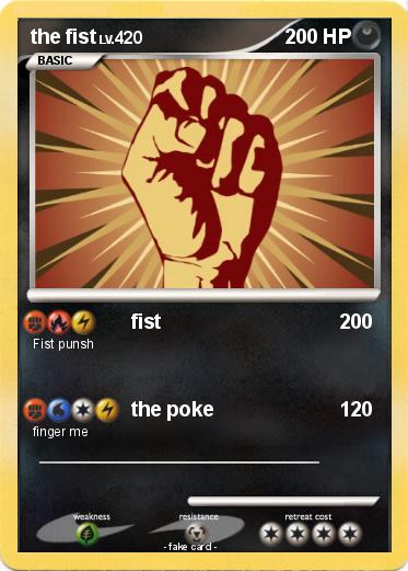 Pokémon the fist 6 6 - fist - My Pokemon Card