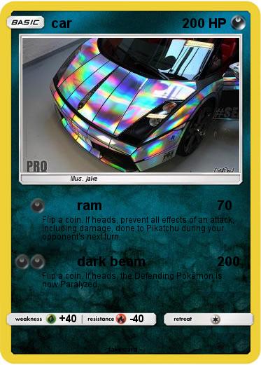Pokémon car 488 488 - ram - My Pokemon Card