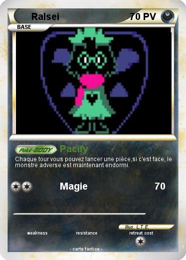 Pokémon Ralsei 2 2 - Pacify - Ma carte Pokémon