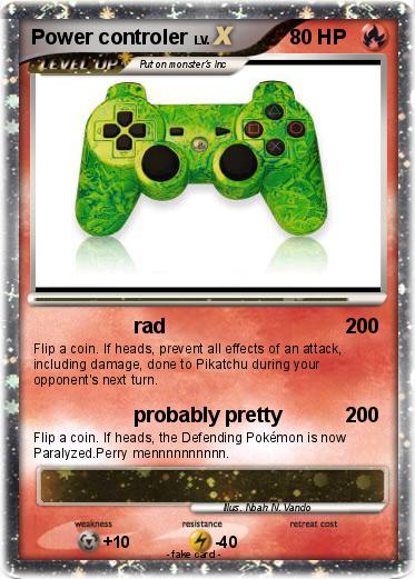 Pokémon Power controler - rad - My Pokemon Card