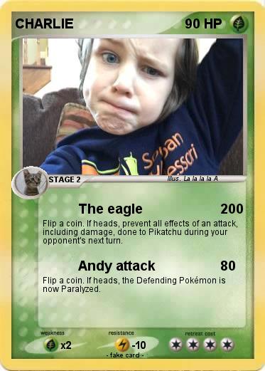 Pokémon CHARLIE 1434 1434 - The eagle - My Pokemon Card