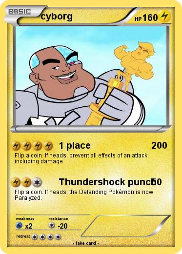 Pokémon cyborg 325 325 - 1 place - My Pokemon Card