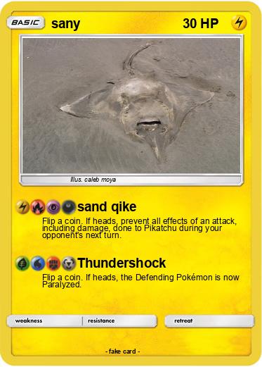 Pokémon sany 5 5 - sand qike - My Pokemon Card