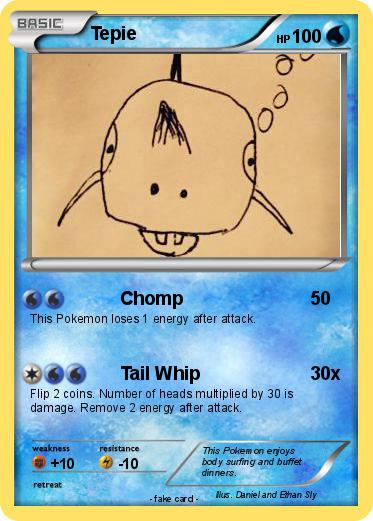 Pokémon Tepie - Chomp - My Pokemon Card