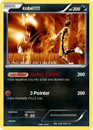 Pokémon kobe 257 257 - SLAM. DUNK. - My Pokemon Card