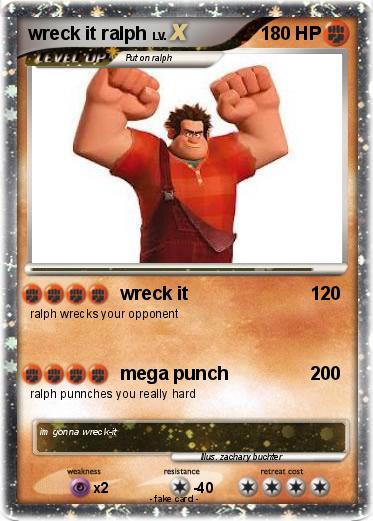 Pokémon wreck it ralph 27 27 - wreck it - My Pokemon Card