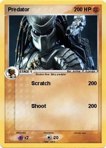 Pokémon Predator 712 712 - Scratch - My Pokemon Card