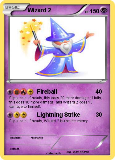 Pokémon Wizard 1 3 3 - Fireball - My Pokemon Card