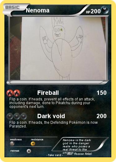 Pokémon Nenoma - Fireball - My Pokemon Card