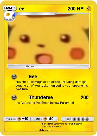 Pokémon 1 182296 182296 - Eee - My Pokemon Card