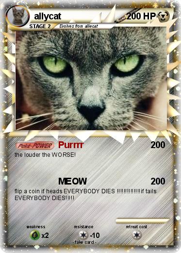 Pokémon allycat 1 1 - Purrrr - My Pokemon Card