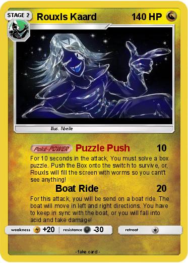 Pokémon Rouxls Kaard 5 5 - Puzzle Push - My Pokemon Card