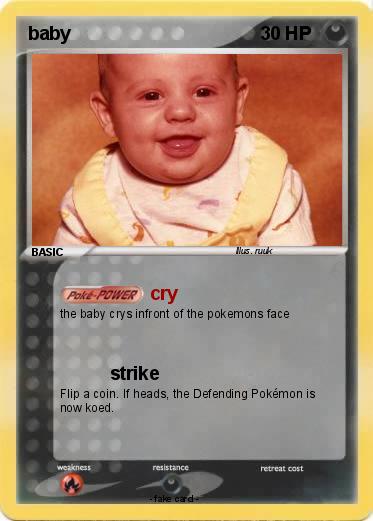 Pokémon baby 5896 5896 - cry - My Pokemon Card
