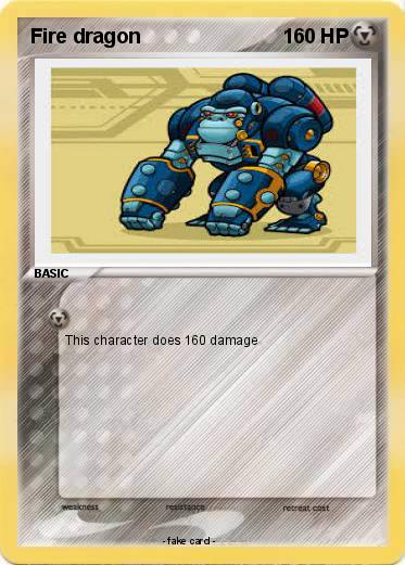 Pokémon Fire dragon 516 516 - My Pokemon Card