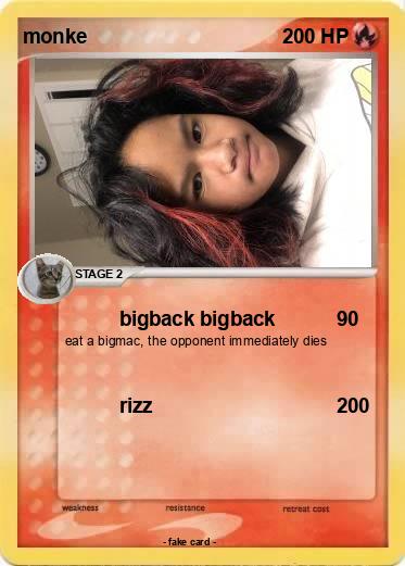 Pokémon monke 547 547 - bigback bigback - My Pokemon Card