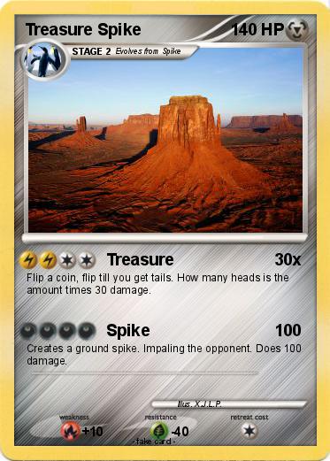 Pokémon Treasure Spike - Treasure - My Pokemon Card