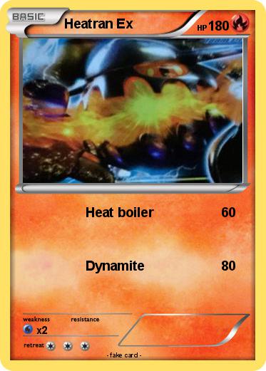 Pokémon Heatran Ex 38 38 - Heat boiler - My Pokemon Card