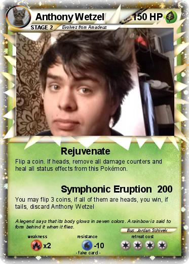Pokémon Anthony Wetzel - Rejuvenate - My Pokemon Card