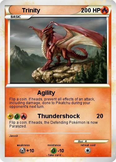 Pokémon Trinity 38 38 - Agility - My Pokemon Card