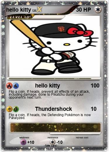 Pokémon hello kitty 692 692 - hello kitty - My Pokemon Card