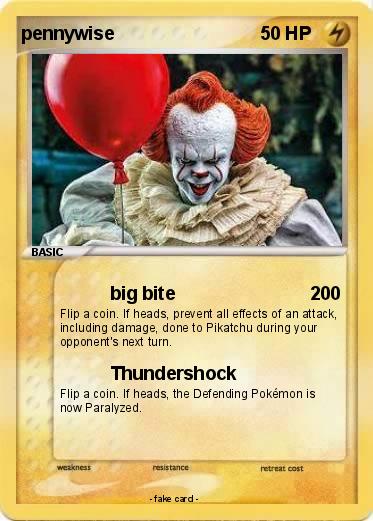Pokémon pennywise 278 278 - big bite - My Pokemon Card
