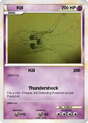 Pokémon Kill 277 277 - Kill - My Pokemon Card