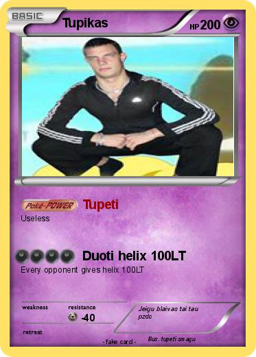 Pokémon Tupikas - Tupeti - My Pokemon Card