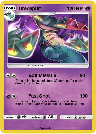 Pokémon Dragapult 23 23 - Bolt Missule - My Pokemon Card