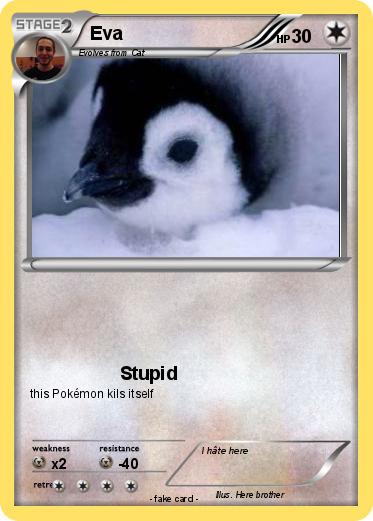 Pokémon Eva 241 241 - Stupid - My Pokemon Card