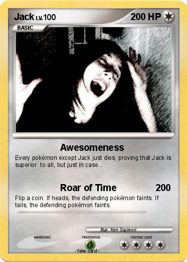Pokémon Jack 1732 1732 - Awesomeness - My Pokemon Card