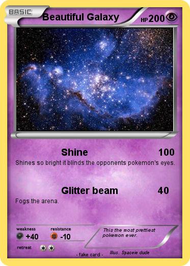 Pokémon Beautiful Galaxy - Shine - My Pokemon Card