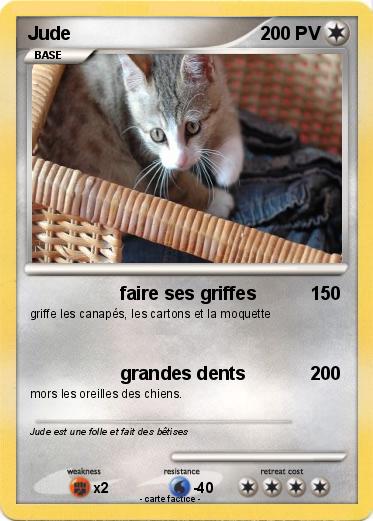 Pokémon Jude 129 129 - faire ses griffes - Ma carte Pokémon
