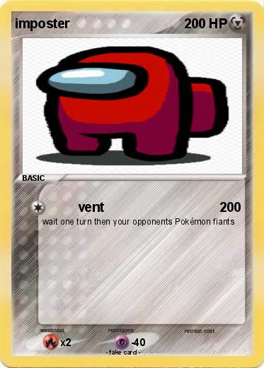 Pokémon imposter 81 81 - vent - My Pokemon Card